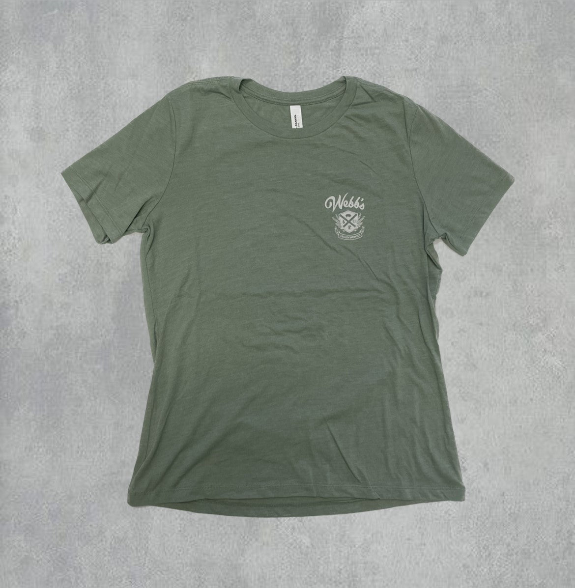 WOMEN'S CREW NECK | GREEN – Webb's Grainworks