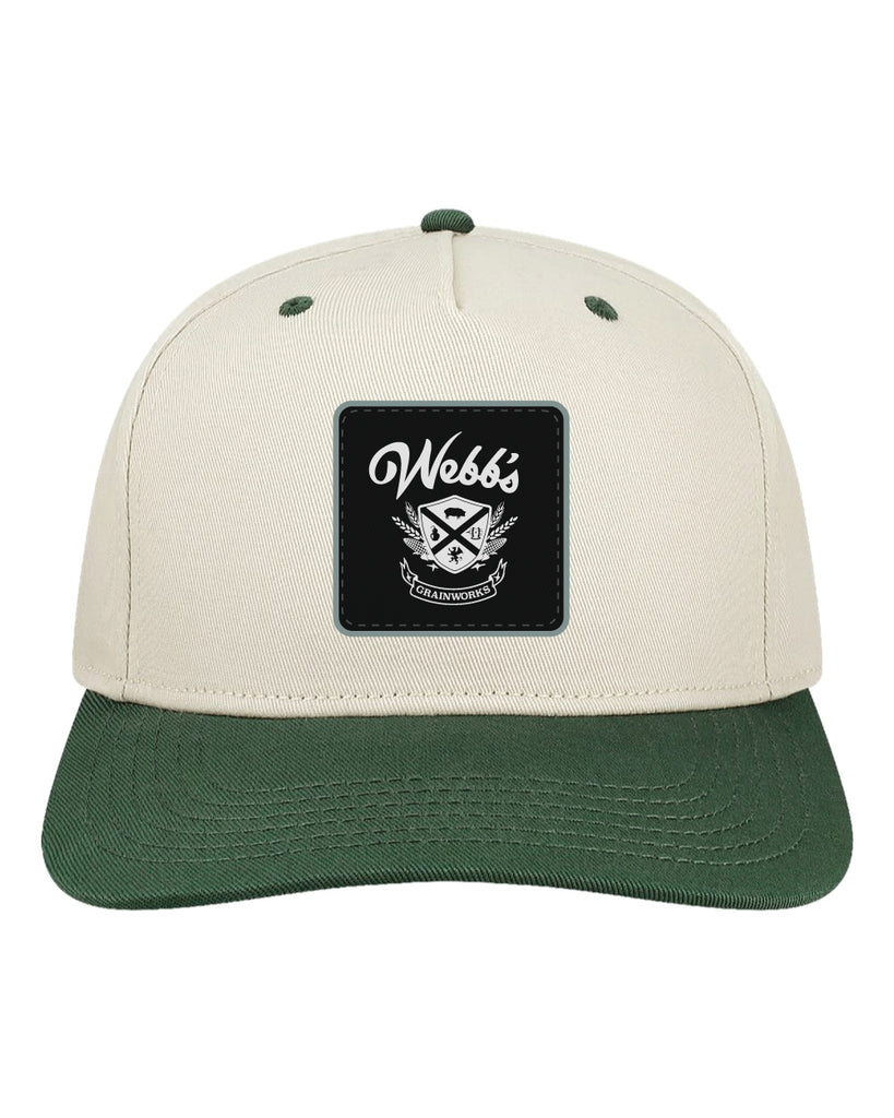 JERE LEGACY TWILL HAT | STONE & DARK GREEN – Webb's Grainworks